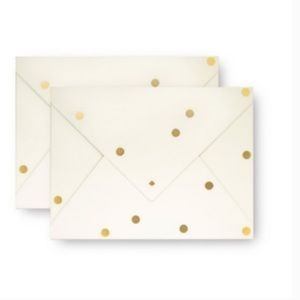 kate spade | Office | Kate Spade Gold Dot Folio Set Of 2 Nwt | Poshmark